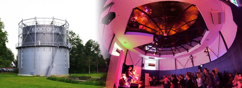 Gashouder Podium - INDedemsvaart